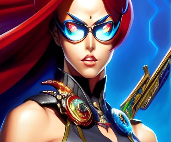 ArtStation - Bayonetta 3 game icon 19900 jpg pack wombo art | Artworks