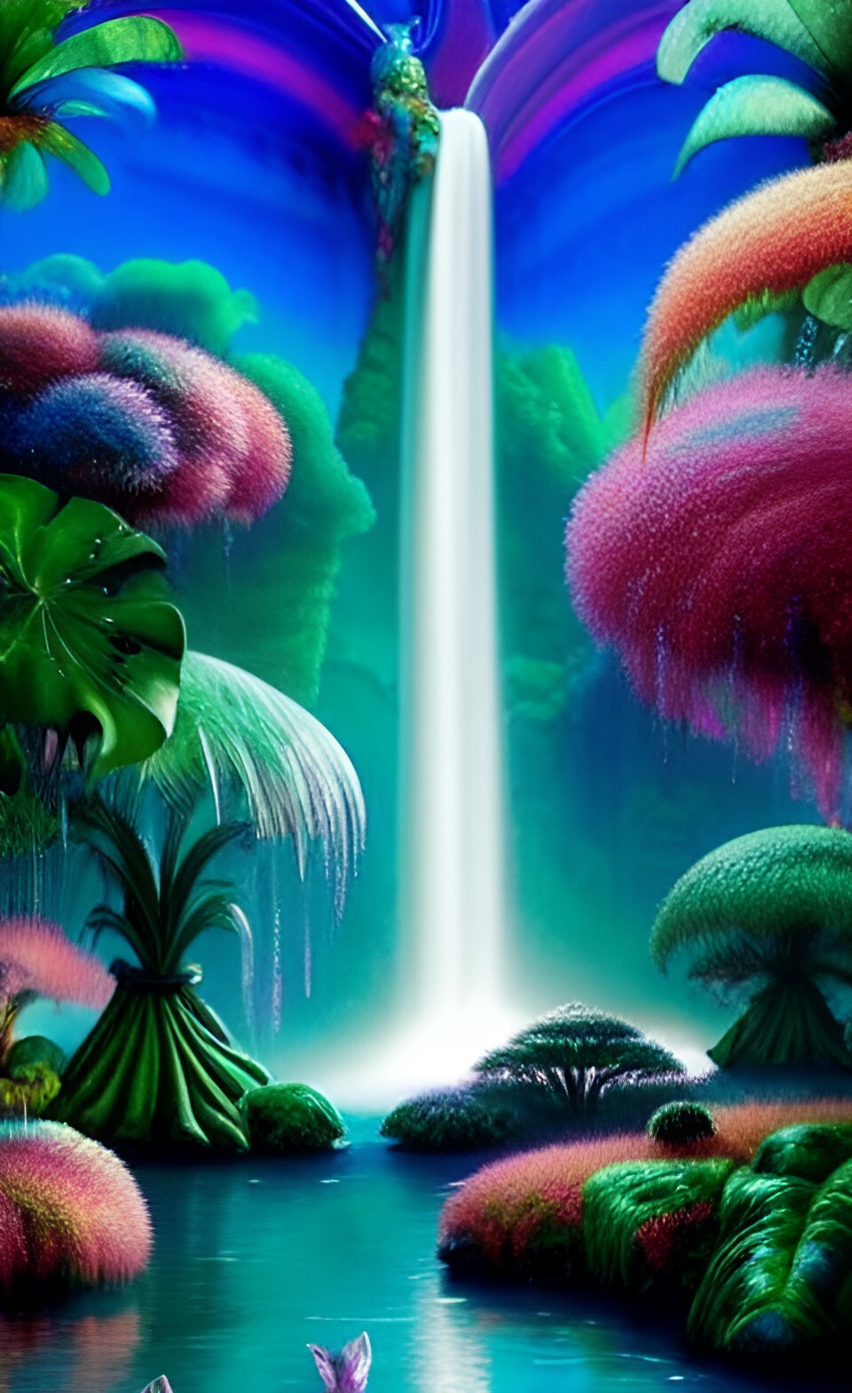 ArtStation - landscape tropical 8000 jpg pack wombo art | Artworks