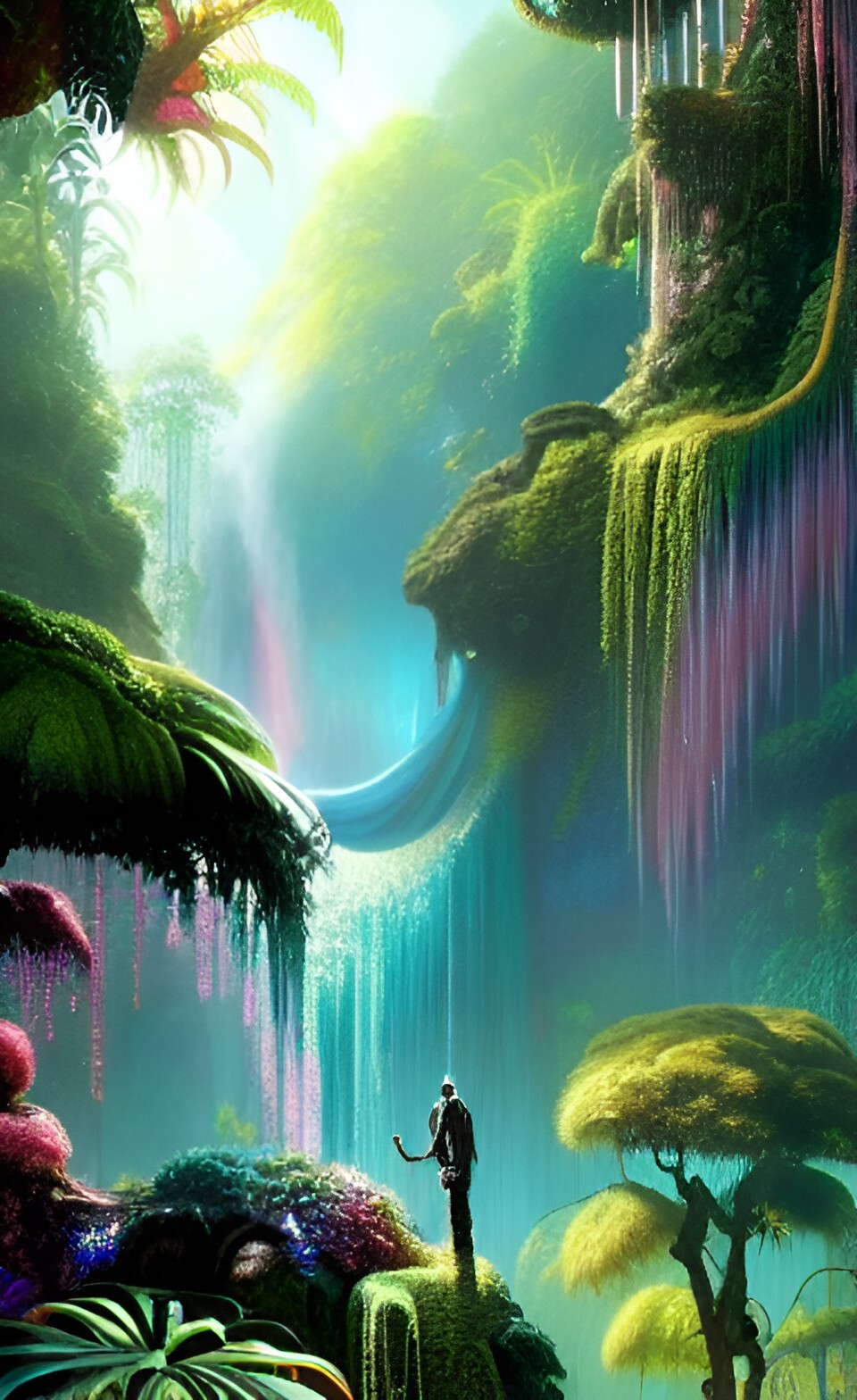 ArtStation - landscape tropical 8000 jpg pack wombo art | Artworks