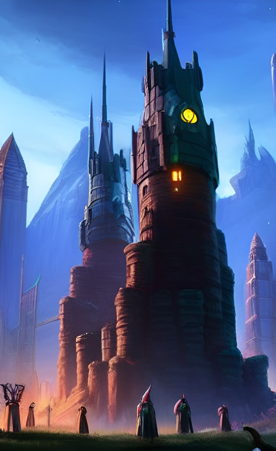 ArtStation - wizard tower in downtown manhattan 5900 jpg pack wombo art | Artworks