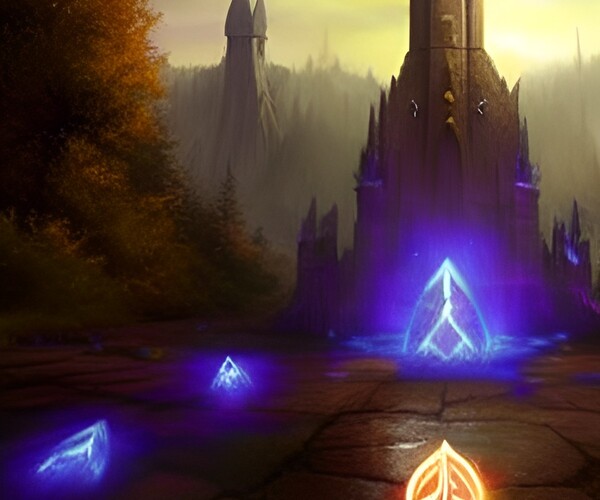 ArtStation - holy light spell magical energy 7200 jpg pack wombo art ...