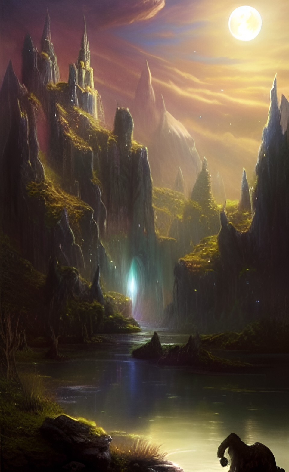 ArtStation - fantasy book cover 4600 jpg pack wombo art | Artworks