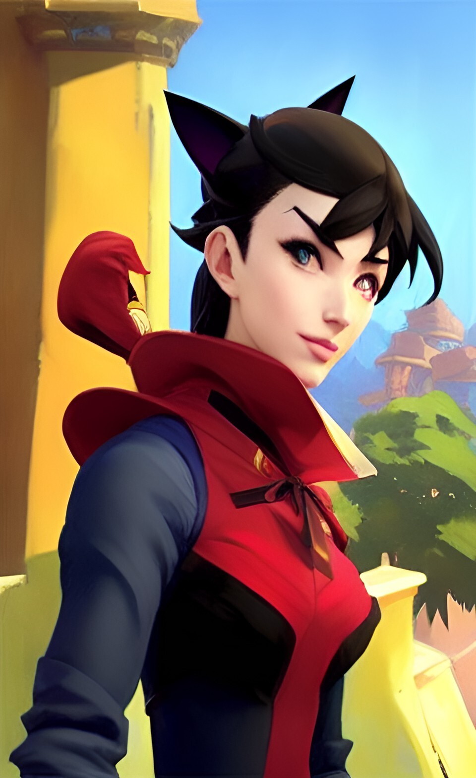 ArtStation - cait sith 4500 jpg pack wombo art | Artworks