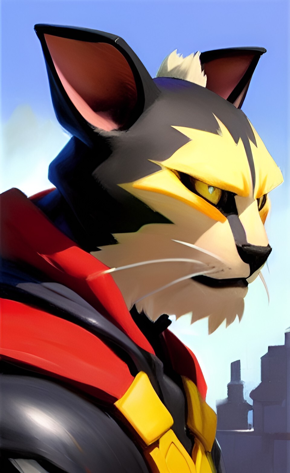 ArtStation - cait sith 4500 jpg pack wombo art | Artworks