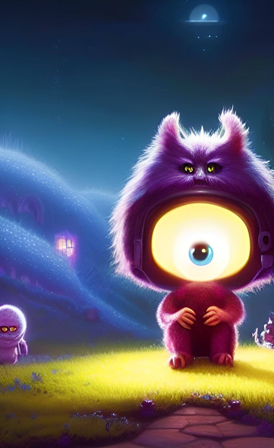 ArtStation - adorable glowing creature 12400 jpg pack wombo art | Artworks