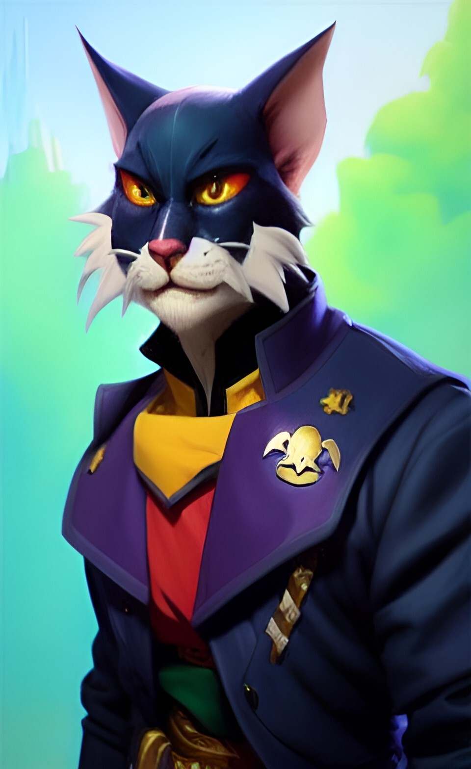 ArtStation - cait sith 4500 jpg pack wombo art | Artworks