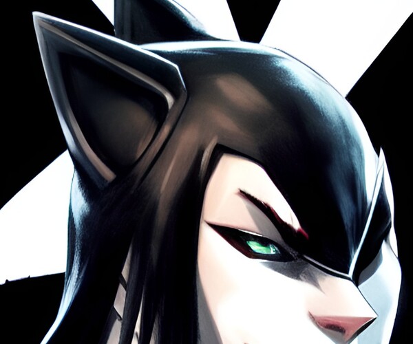 ArtStation - cait sith 4500 jpg pack wombo art | Artworks