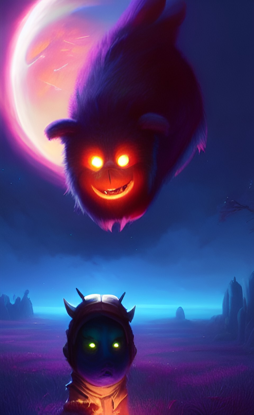 ArtStation - adorable glowing creature 12400 jpg pack wombo art | Artworks