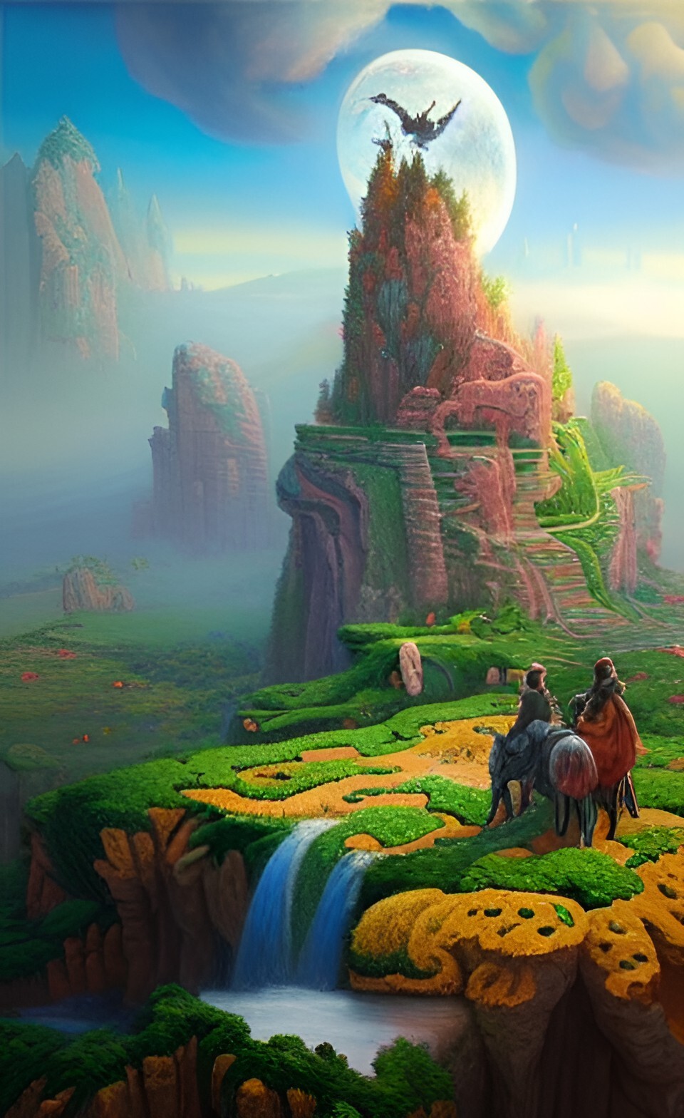 ArtStation - landscape of dream 7000 jpg pack wombo art | Artworks