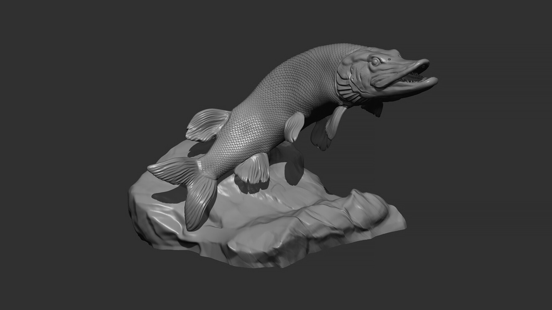 ArtStation - Pike fish | Resources