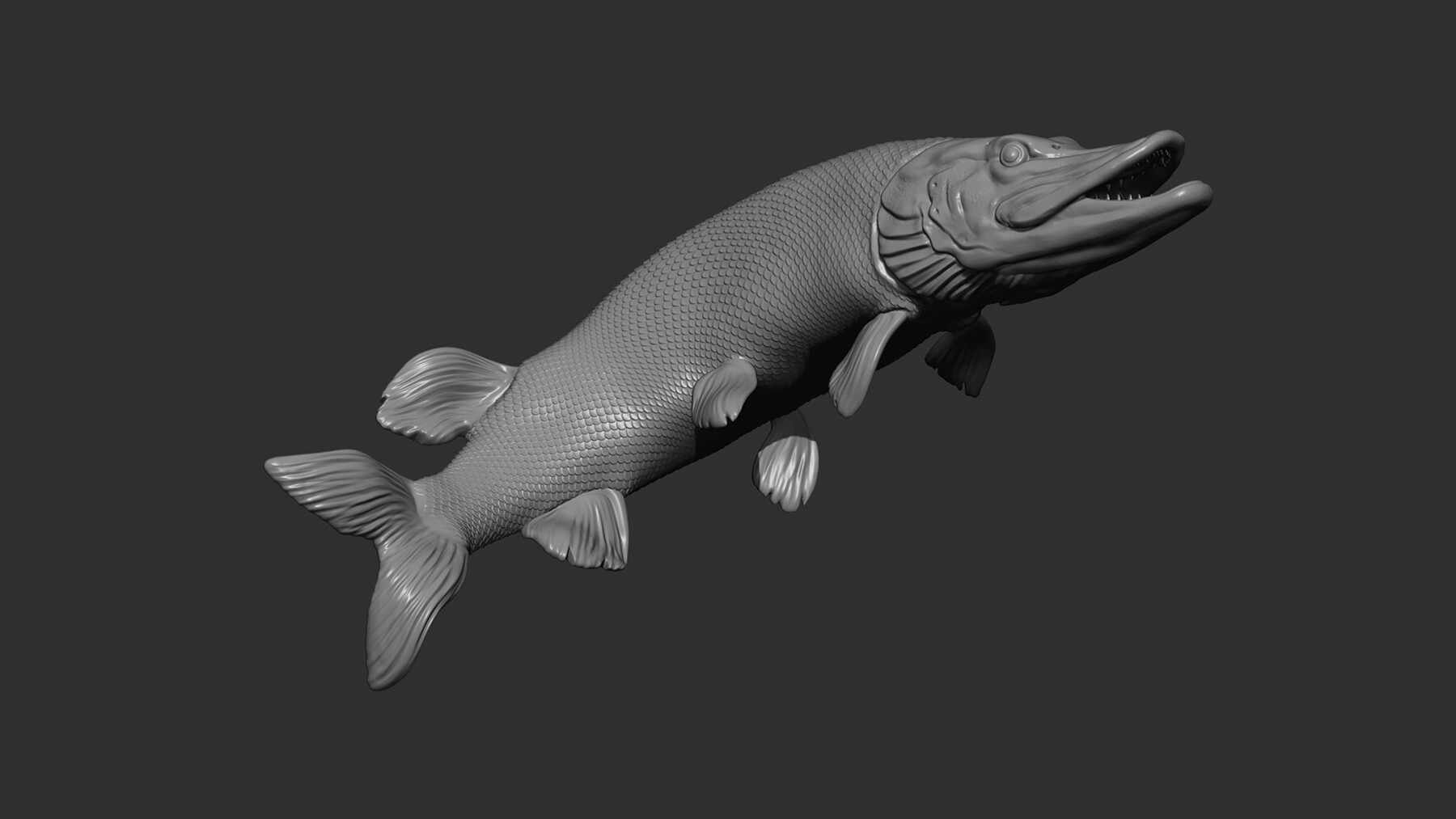 ArtStation - Pike fish | Resources