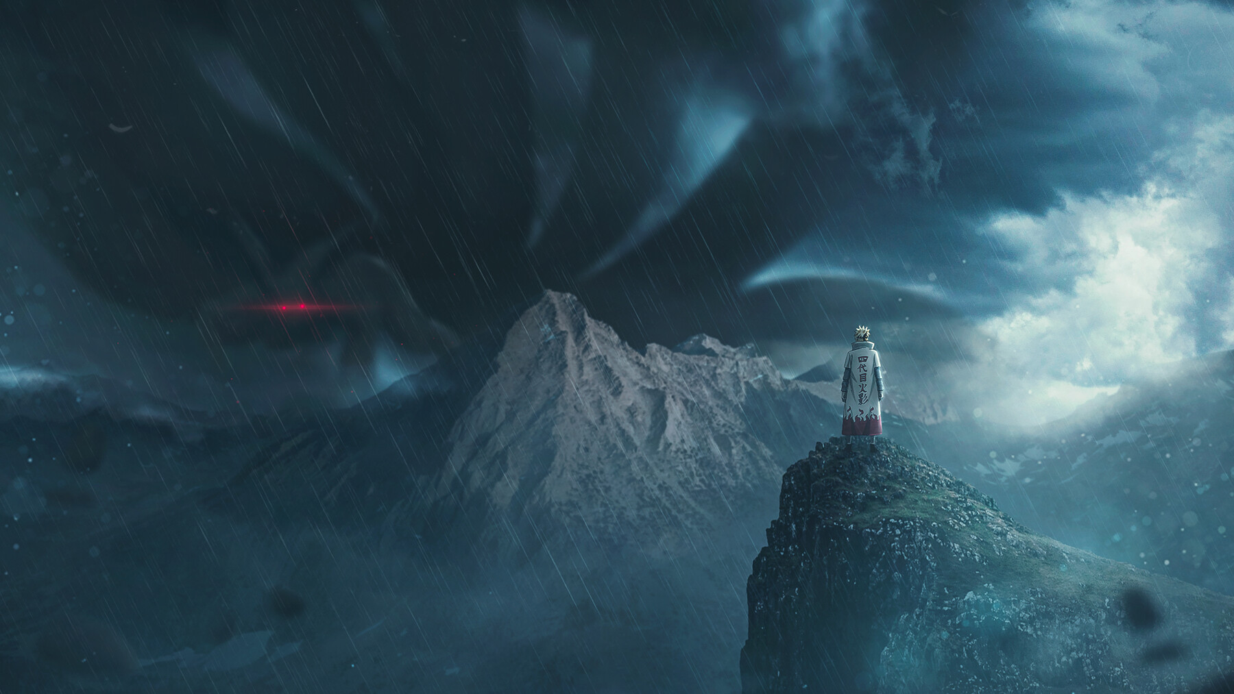 ArtStation - Minato vs the Nine-Tails | Artworks