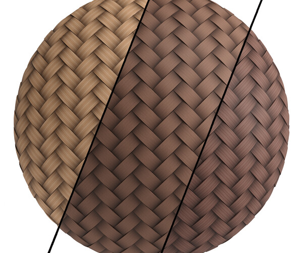 ArtStation - Collection VOL.01- 30 Wicker Materials By PBR Texture ...