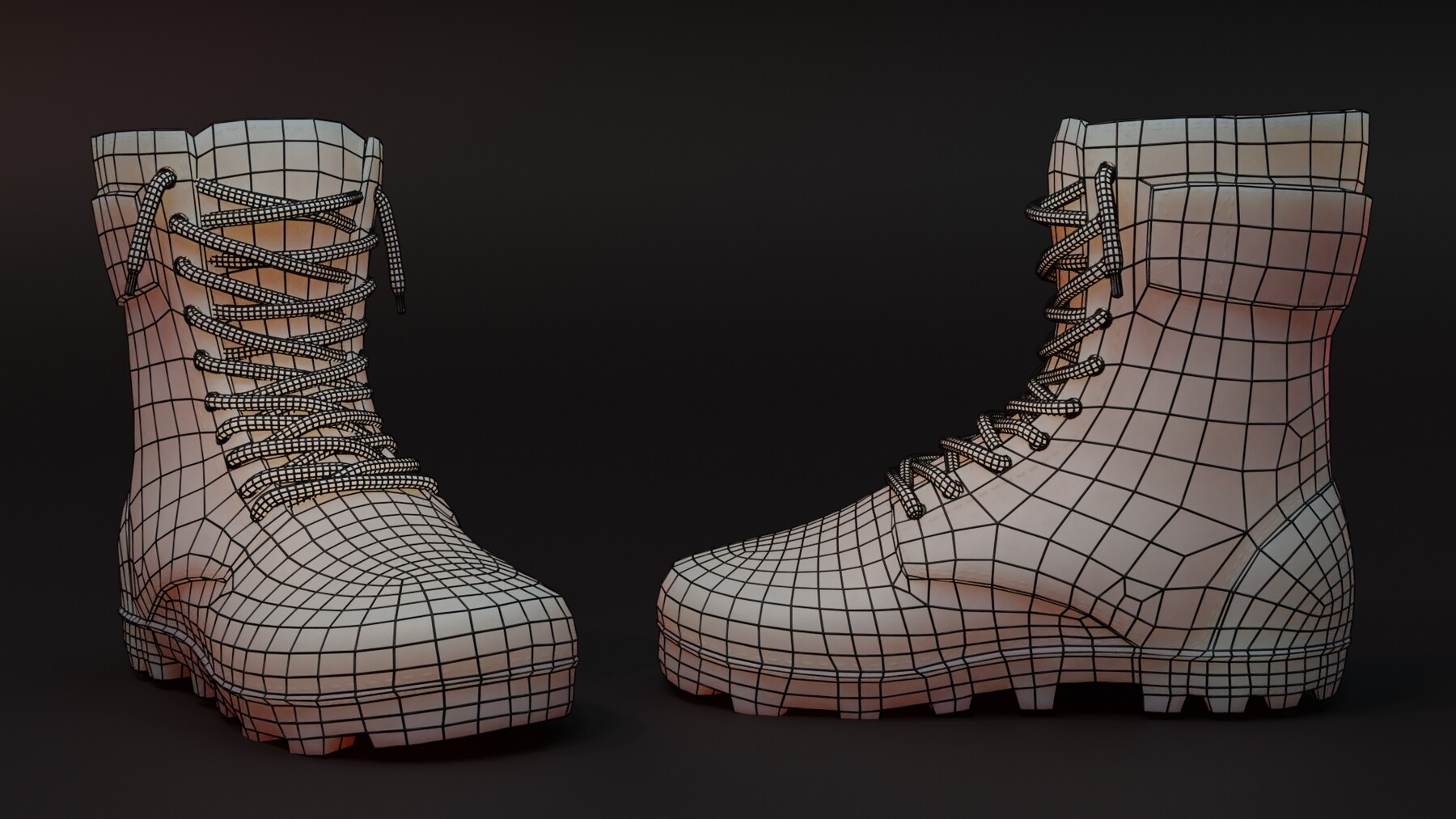 ArtStation - Leather Boots | Game Assets