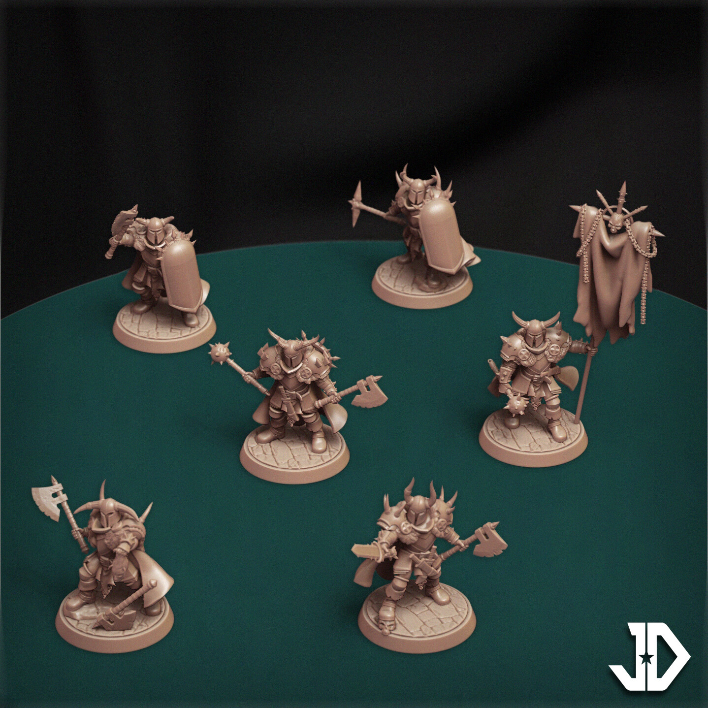 ArtStation - Army of Chaos Pack Octubre 2022 STL | Resources