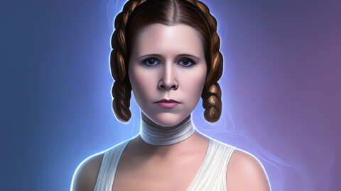 ArtStation - Starwars princess leia fan art | Artworks