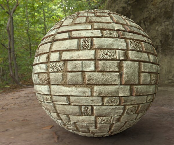 ArtStation - Ancient Stone floors - substance materials | Game Assets