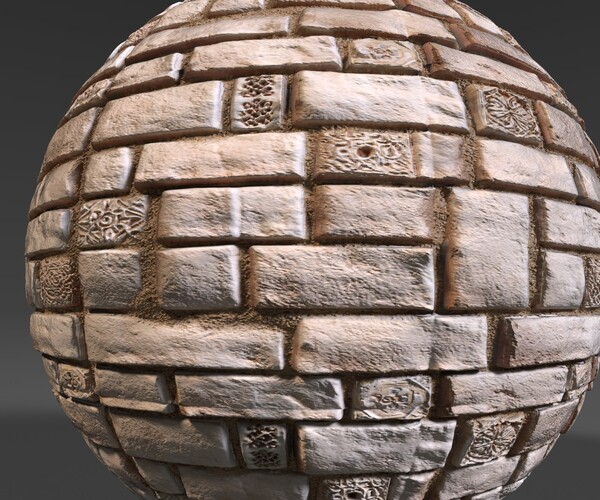 ArtStation - Ancient Stone floors - substance materials | Game Assets