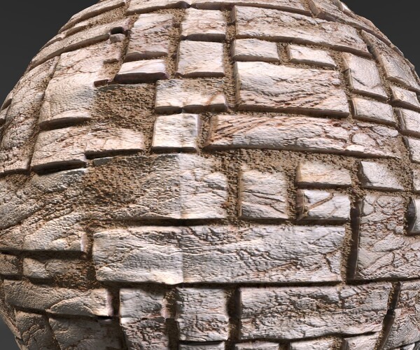 ArtStation - Ancient Stone floors - substance materials | Game Assets