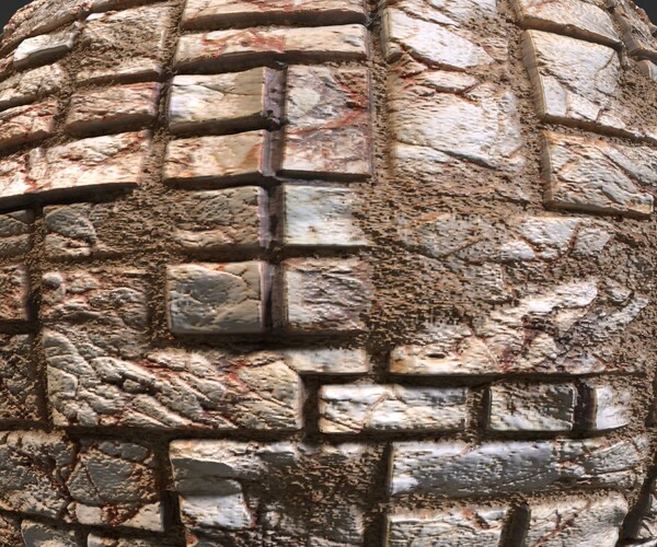 ArtStation - Ancient Stone floors - substance materials | Game Assets