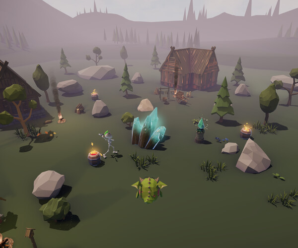 ArtStation - Unity Template - Tower Defense Game | Game Assets