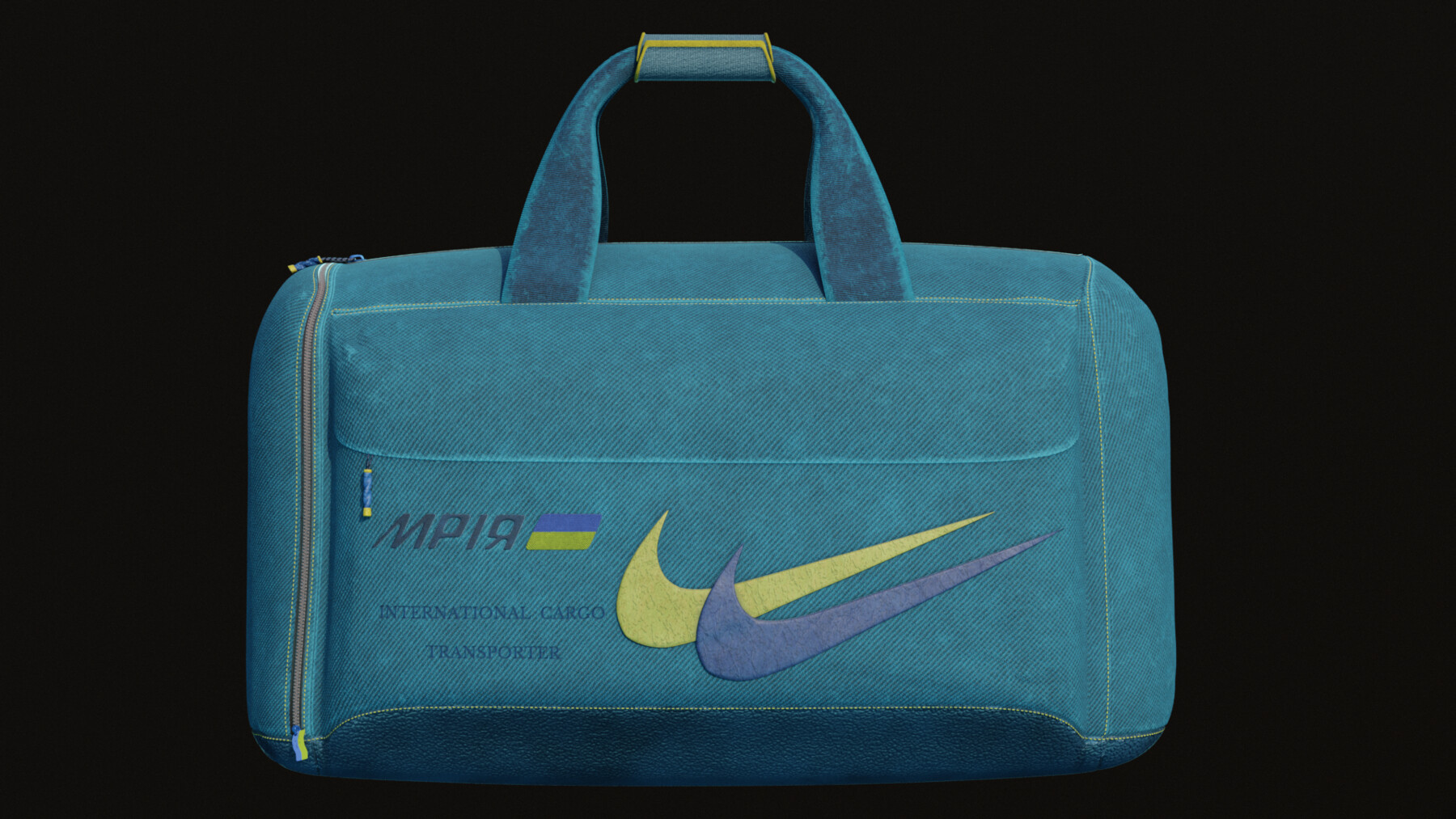 ArtStation - Sport Bag Mriya - 3D model with PBR Textures | Resources