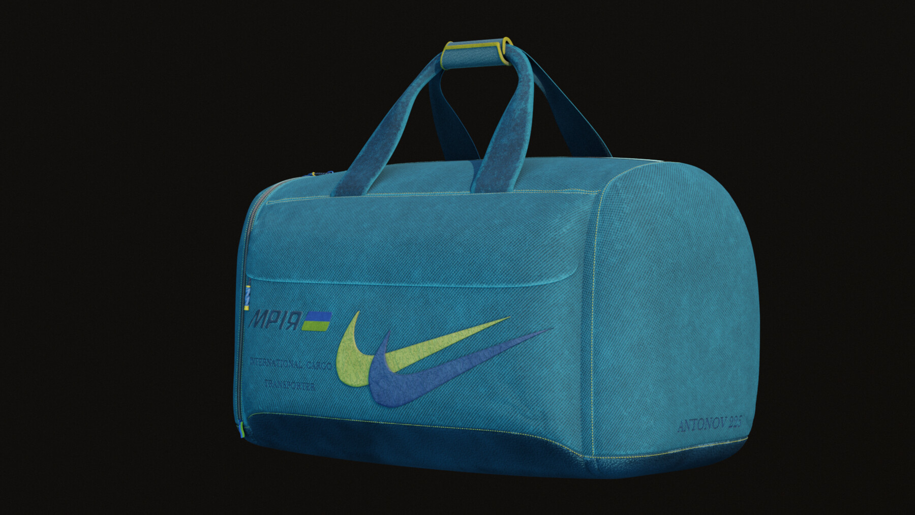 ArtStation - Sport Bag Mriya - 3D model with PBR Textures | Resources