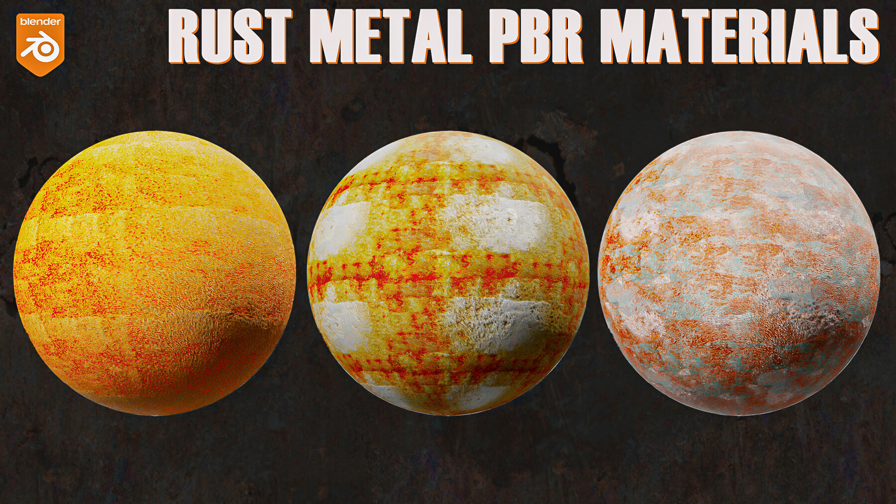 ArtStation - 30 Rusty Metal Blender Materials (Cycles, Eevee) | Game Assets
