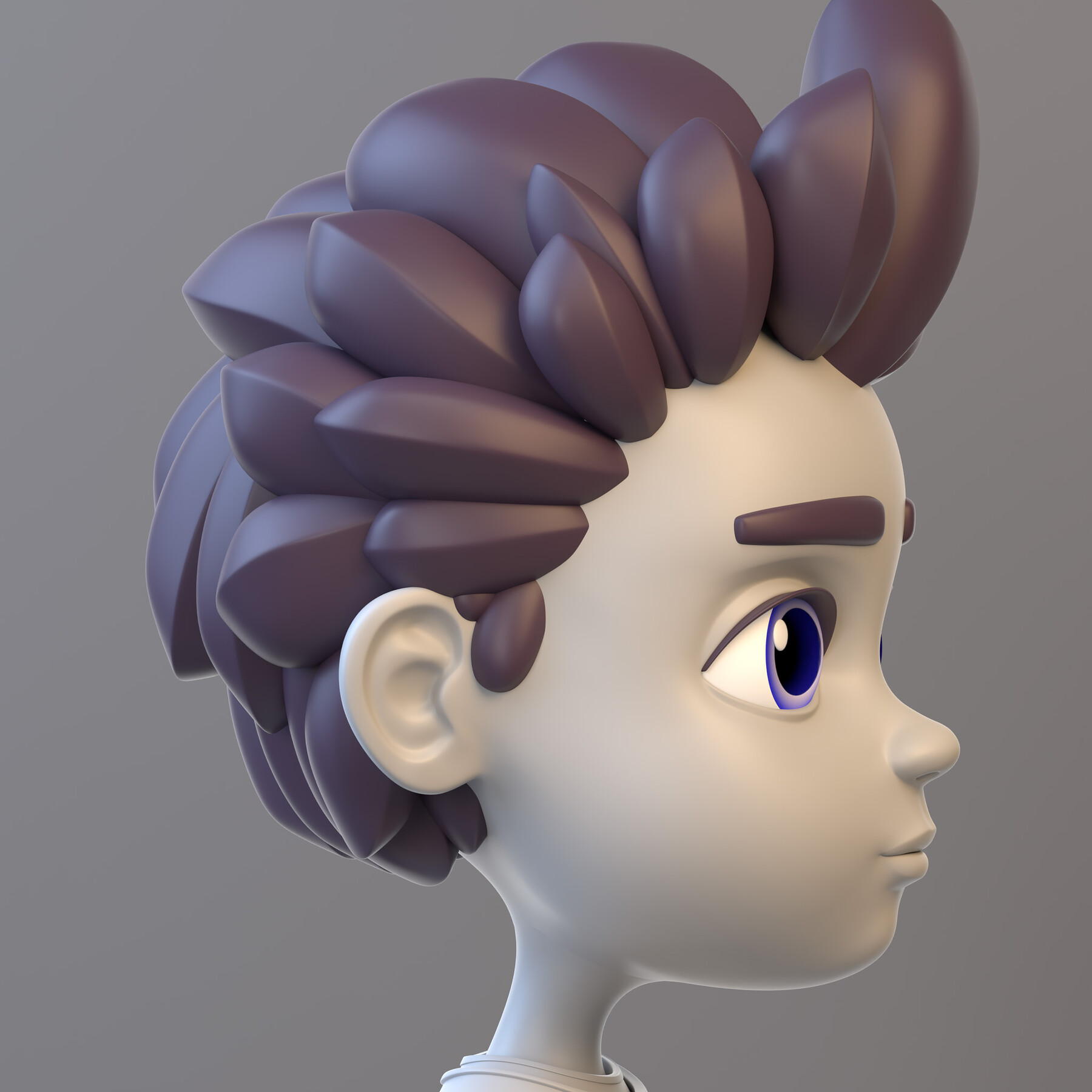 ArtStation - Cartoon Teenage Boy 02 | Resources