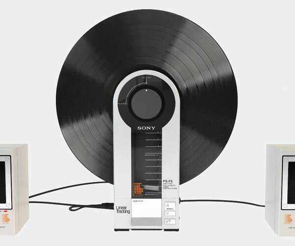 ArtStation - SONY PS-F5 Flamingo & SONY APM-090 Amplifier - 3D Model ...