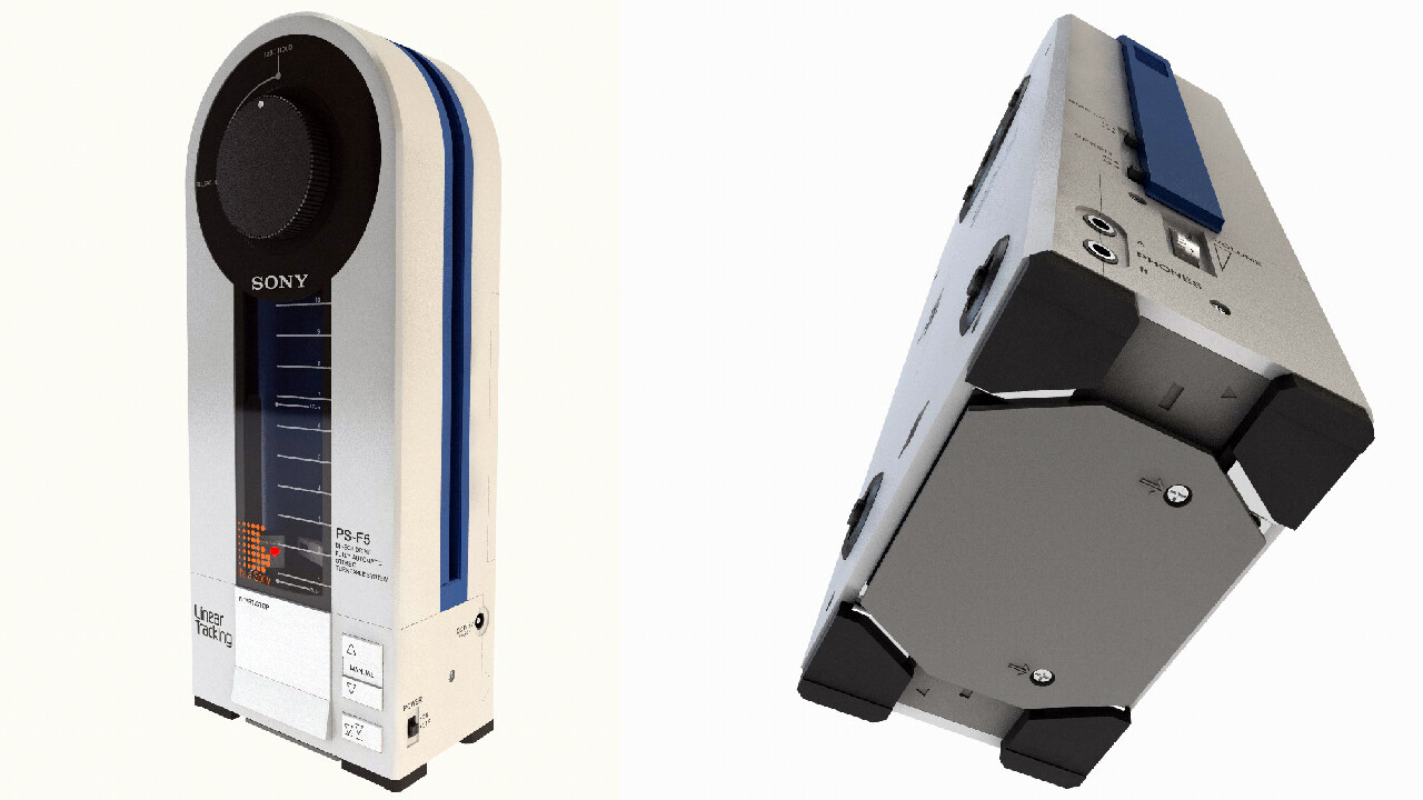 ArtStation - SONY PS-F5 Flamingo & SONY APM-090 Amplifier - 3D Model ...