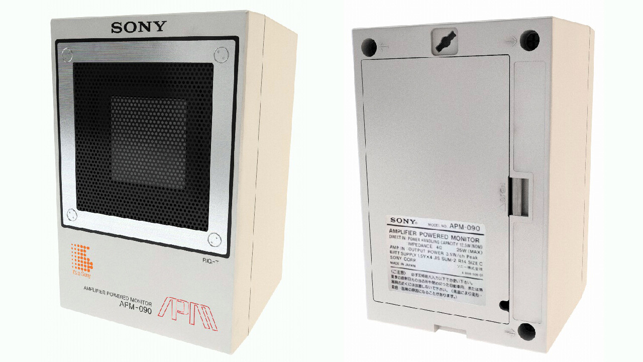 ArtStation - SONY PS-F5 Flamingo & SONY APM-090 Amplifier - 3D Model ...