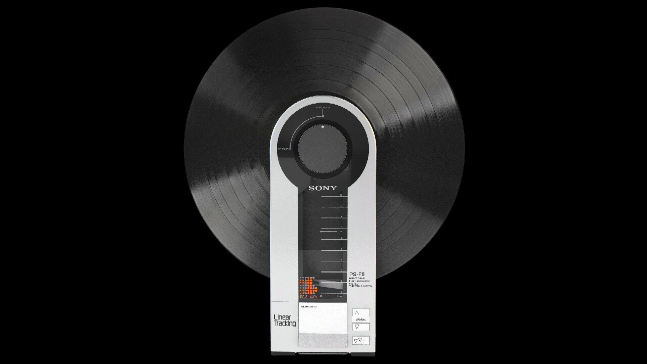 ArtStation - SONY PS-F5 Flamingo & SONY APM-090 Amplifier - 3D Model ...