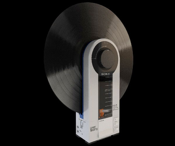 ArtStation - SONY PS-F5 Flamingo & SONY APM-090 Amplifier - 3D Model ...