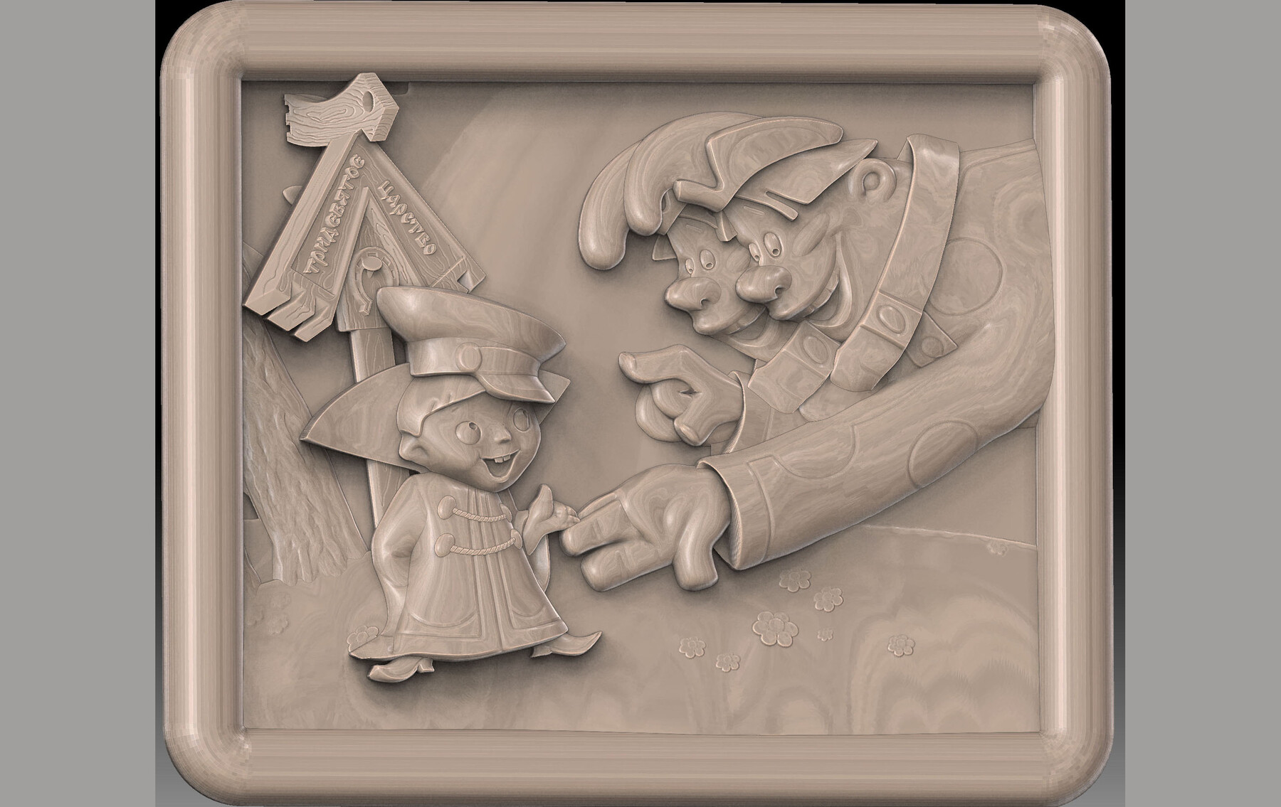 ArtStation - 3D models for CNC PANNO | Resources