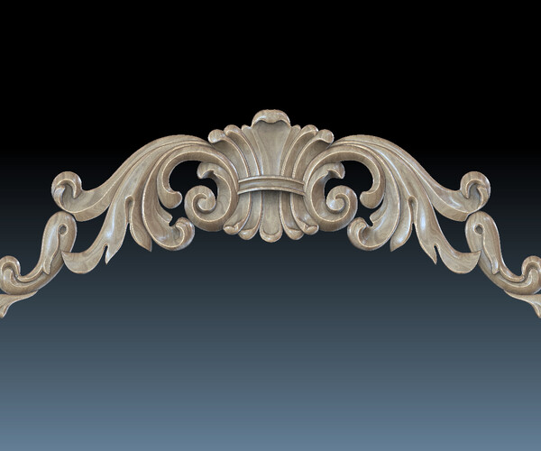 ArtStation - 3D model for CNC machine overlay decor | Resources