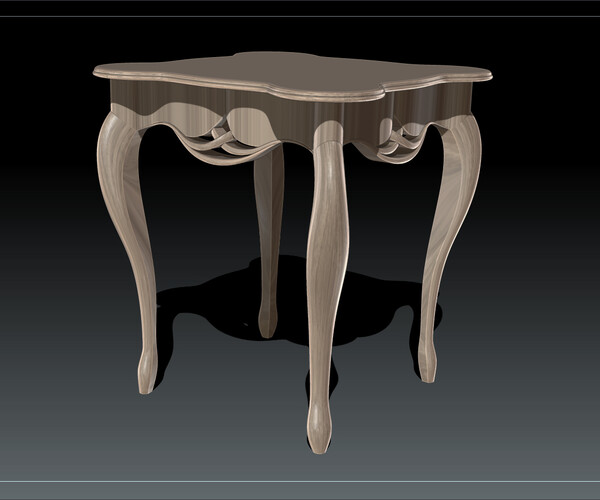 ArtStation - 3D model for CNC machine table | Resources