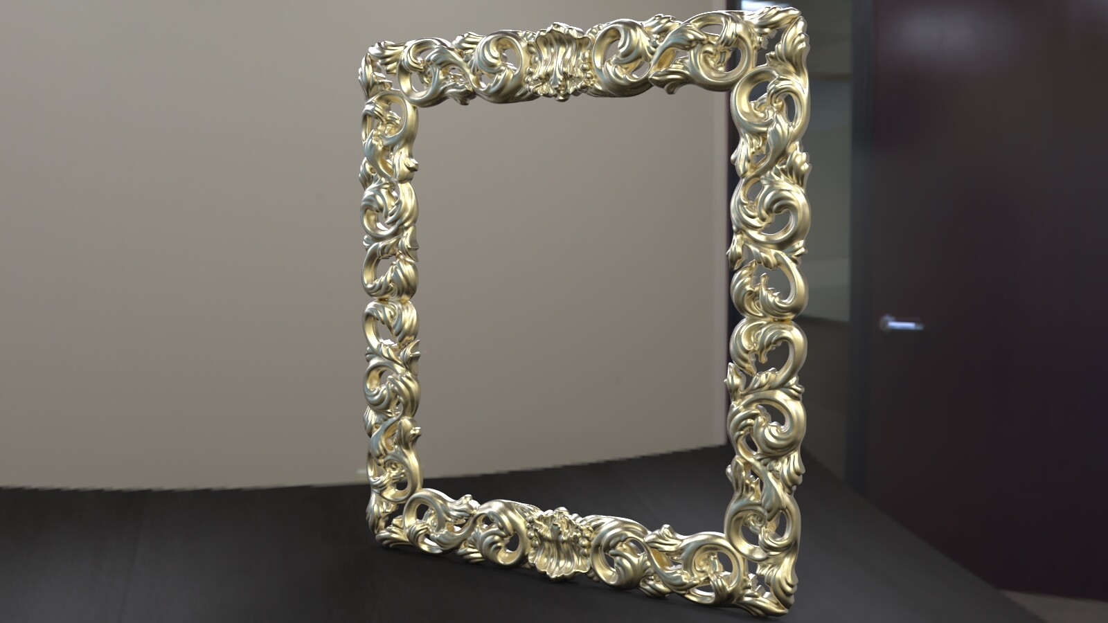 ArtStation - 3D model for CNC machine frame | Resources