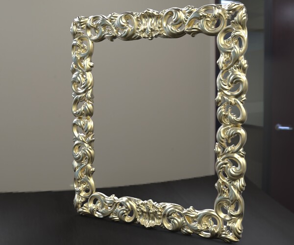 ArtStation - 3D model for CNC machine frame | Resources