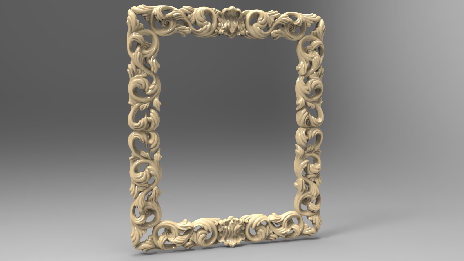 ArtStation - 3D model for CNC machine frame | Resources