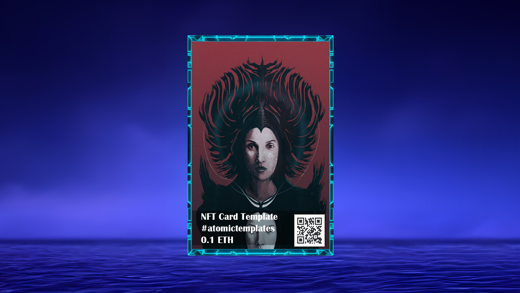 ArtStation - 3D NFT Card Template after effects 8 in 1 | Artworks