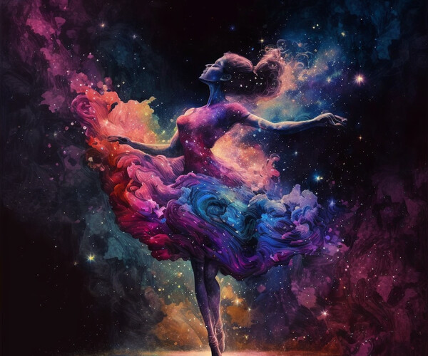 ArtStation - Cosmic Dancer | Artworks