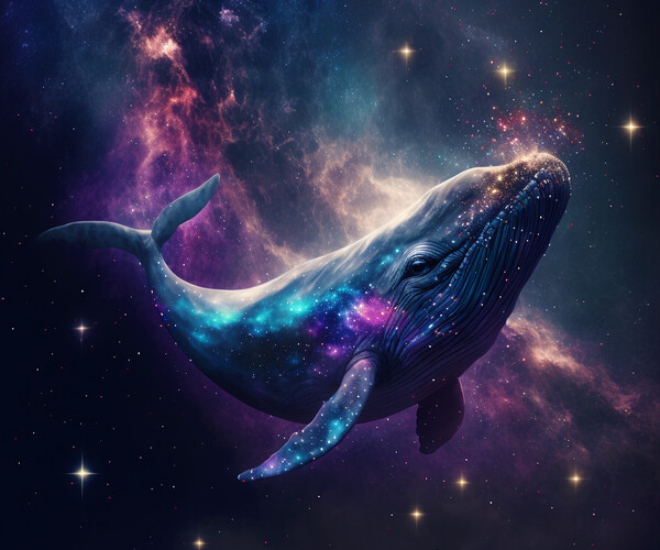ArtStation - Space Whale | Artworks