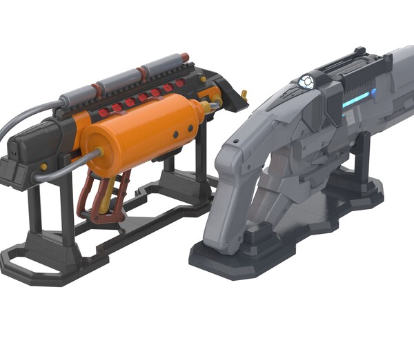 ArtStation - Cold Gun and Flame Gun Bundle - Legends Of Tomorrow ...