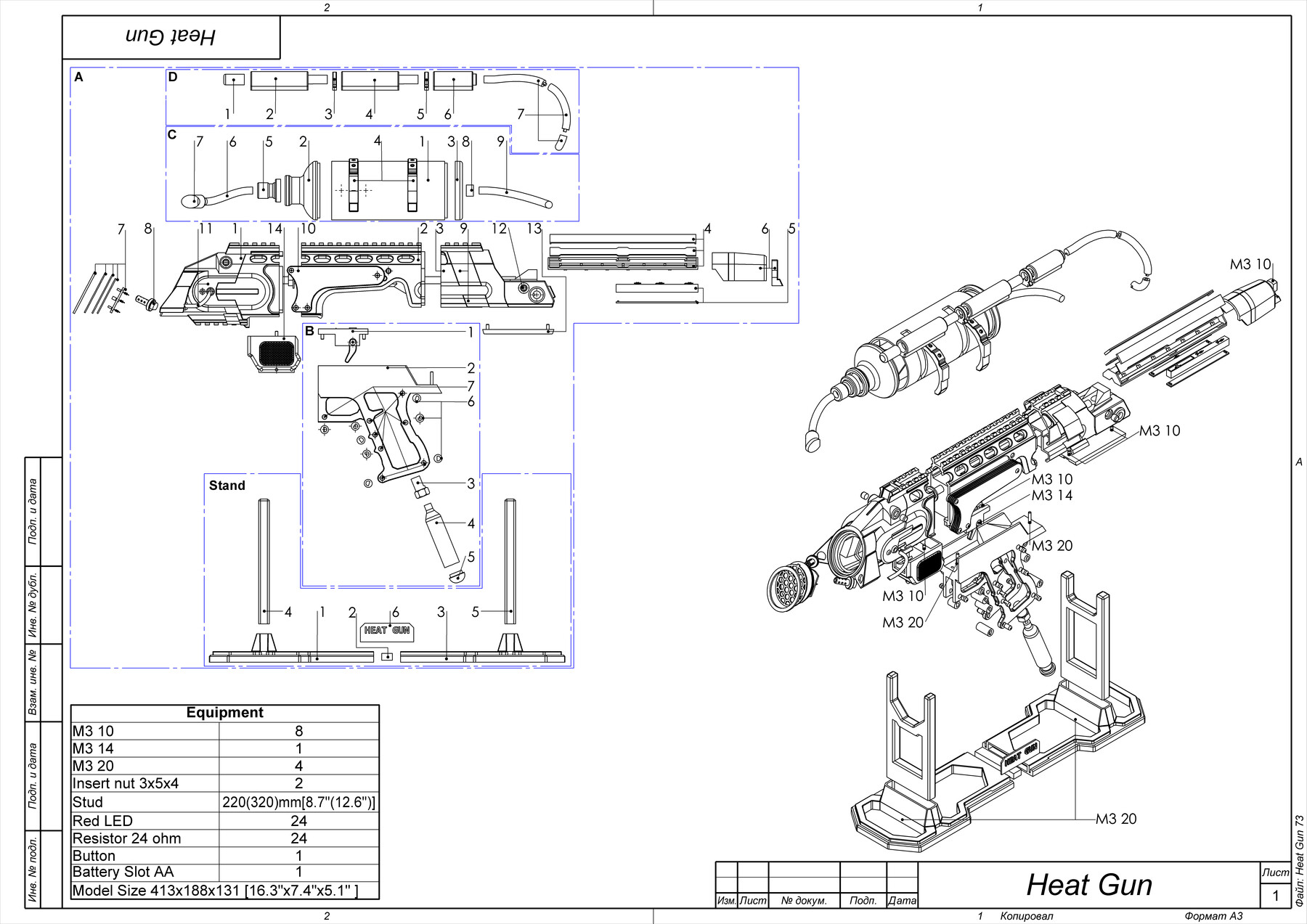 ArtStation - Cold Gun and Flame Gun Bundle - Legends Of Tomorrow ...