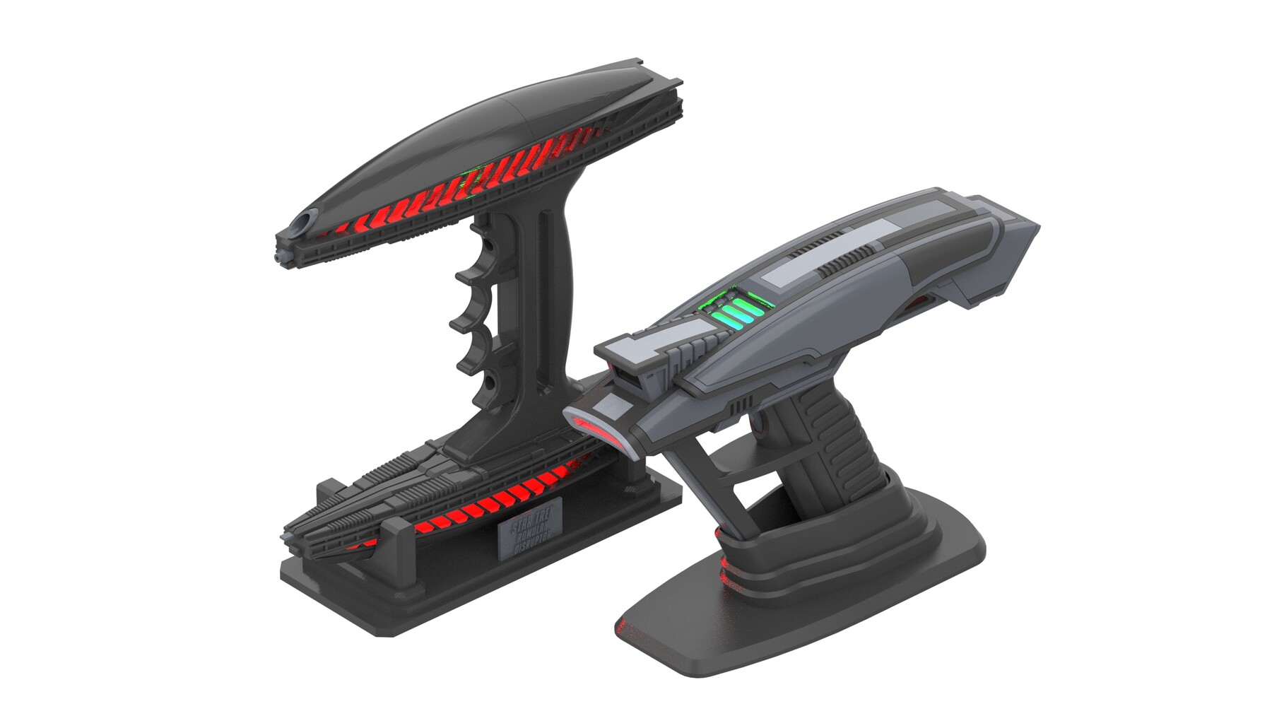 ArtStation - Star Trek Picard Bundle - Picard Phaser - Romulan Disruptor - STL Files | Resources