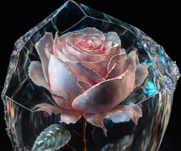 ArtStation - Crystal Rose | Artworks