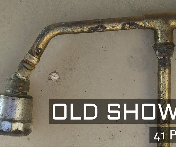ArtStation - Old Shower Reference Pack 41 Pictures | Resources