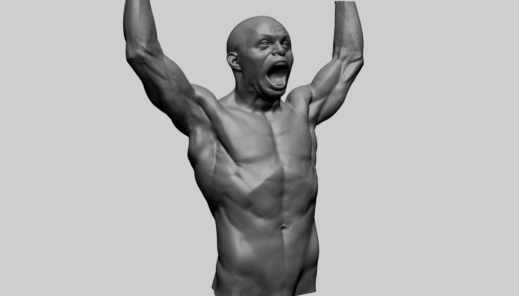 ArtStation - Male Upper Body Printable | Resources