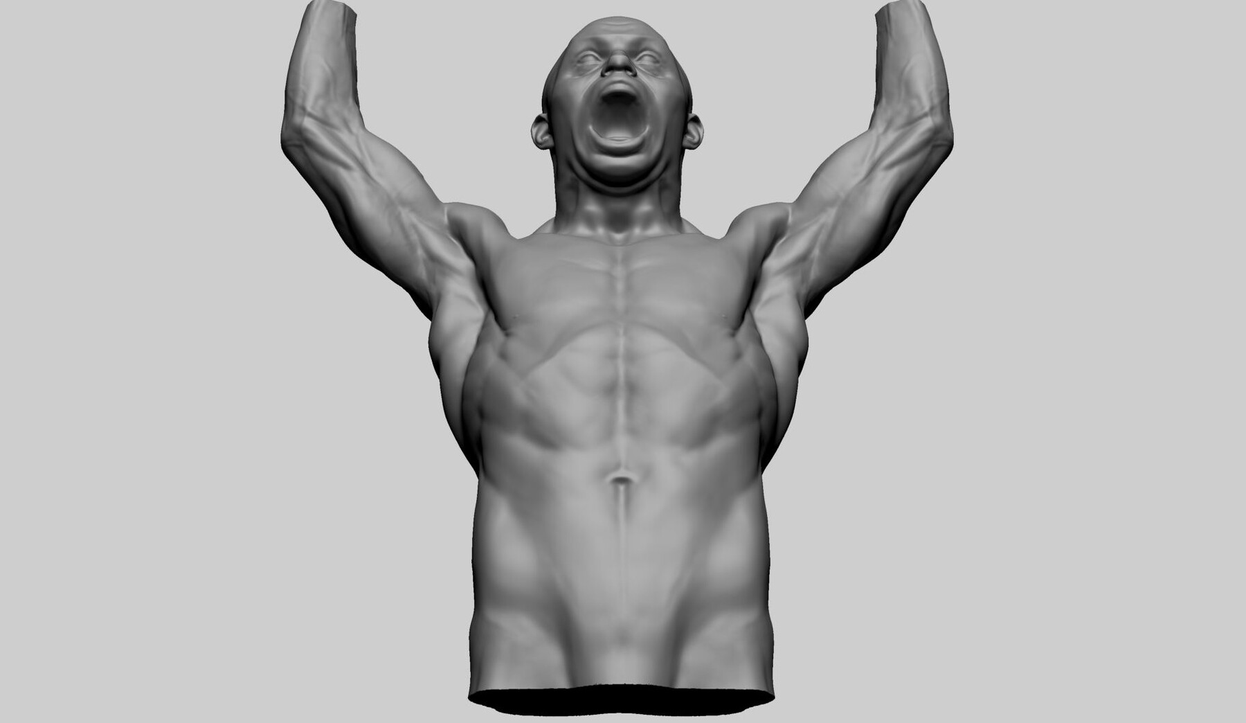 ArtStation - Male Upper Body Printable | Resources